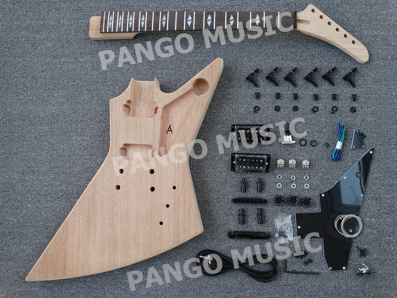 Explorer Style DIY Electric Guitar Kit / DIY Guitar (PEX-523) - Buy ...